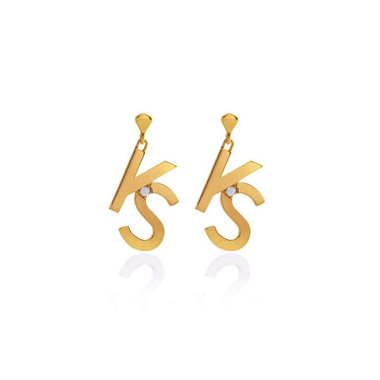 KS Earrings White Gold | KIERA SELBE